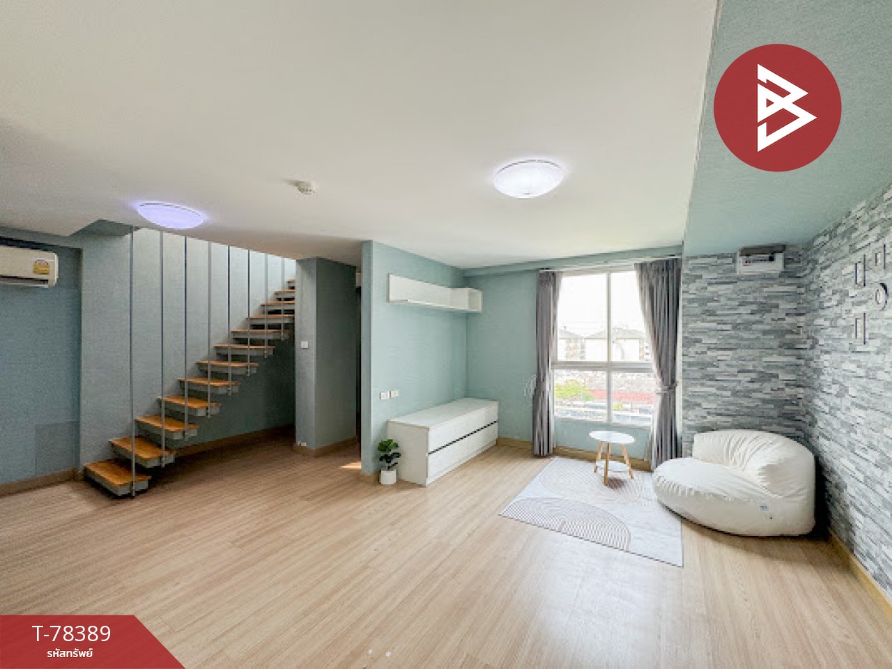 ขายคอนโด 2 ชั้น โครงการซูม คอนโด 49 (Zoom condo 49) ใกล้มอกรุงเทพ ปทุมธานี