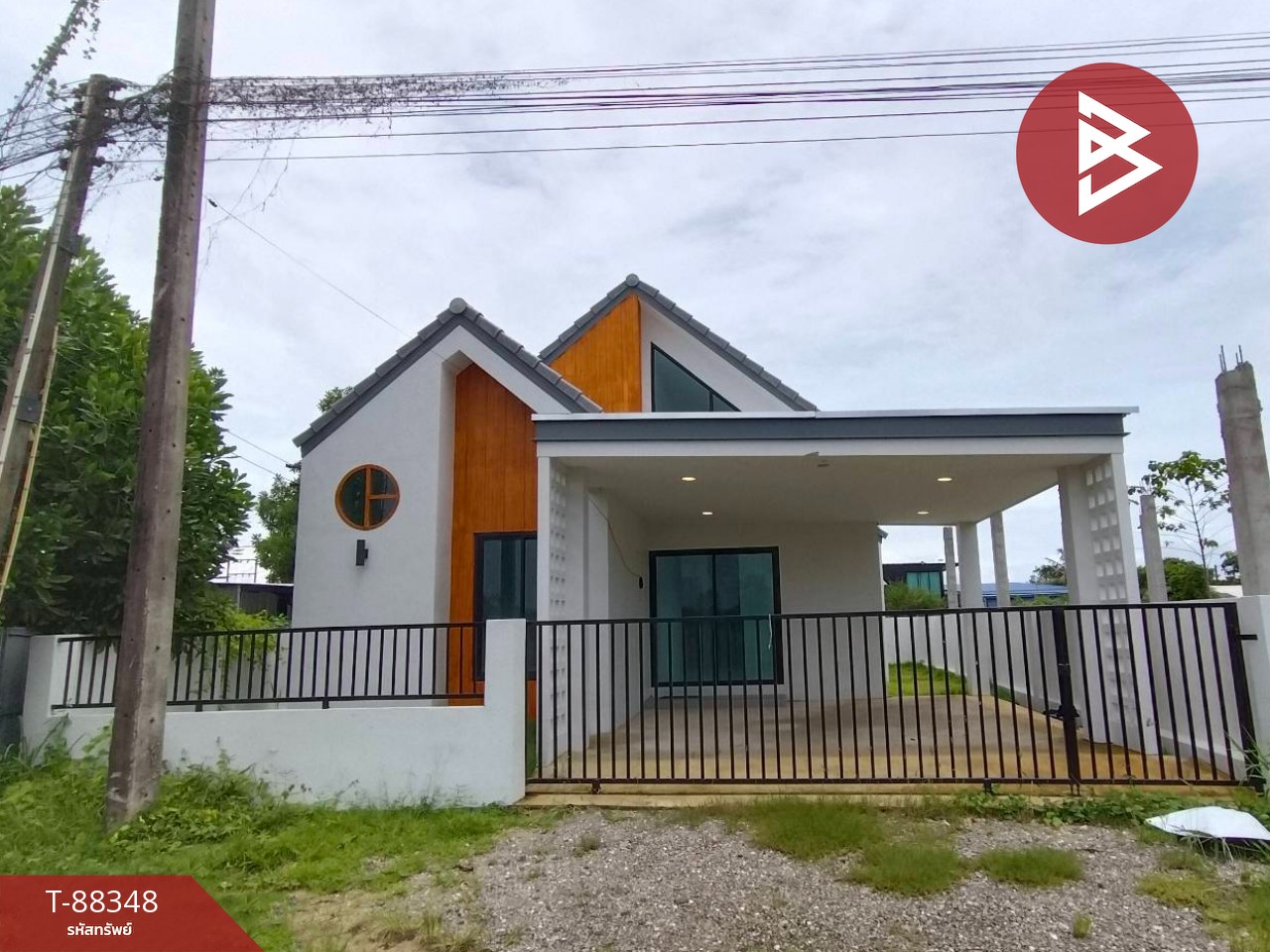 ขายบ้านเดี่ยวชั้นเดียวด่วน เนื้อที่ 47.5 ตร.วา เกาะขวาง จันทบุรี